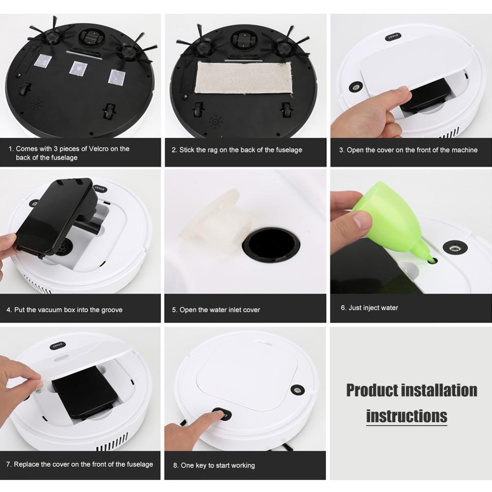 Four-in-one Automatic Intelligent Sweeping Robot H... – Grandado