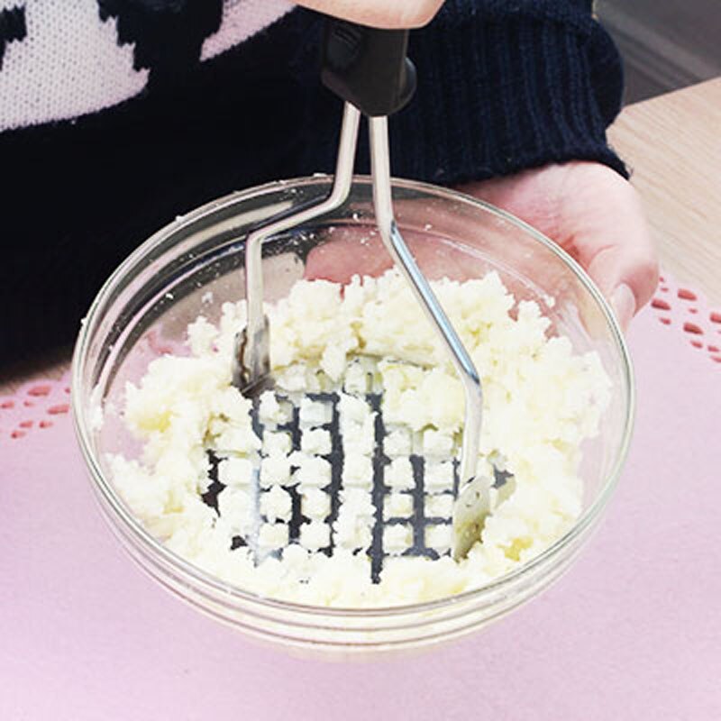 Potato Vegetable Masher Crush Kitchen Tool with Bl... – Vicedeal