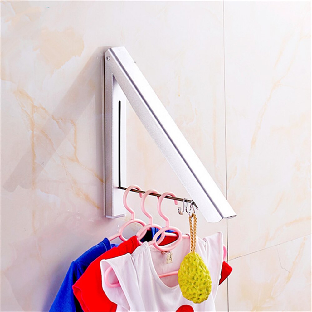 Aluminum Wall Mounted Solid Double Clothes Drying ... – Vicedeal