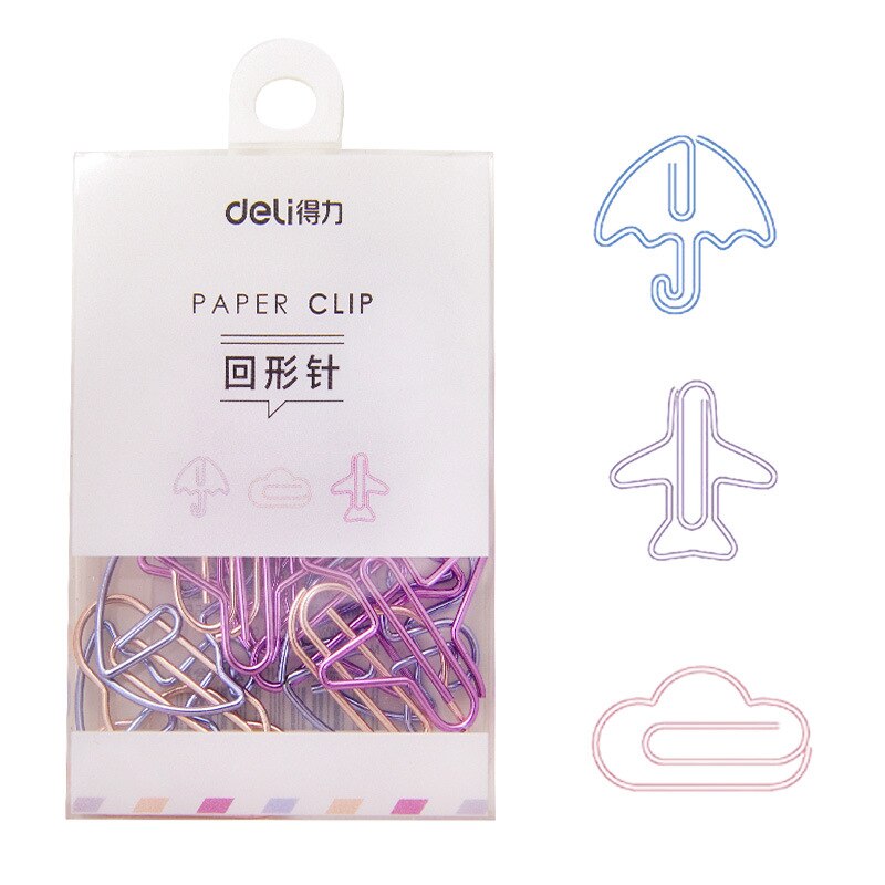 12pcs/box Mini Cartoon Shaped Paper Clips Kawaii S... – Grandado