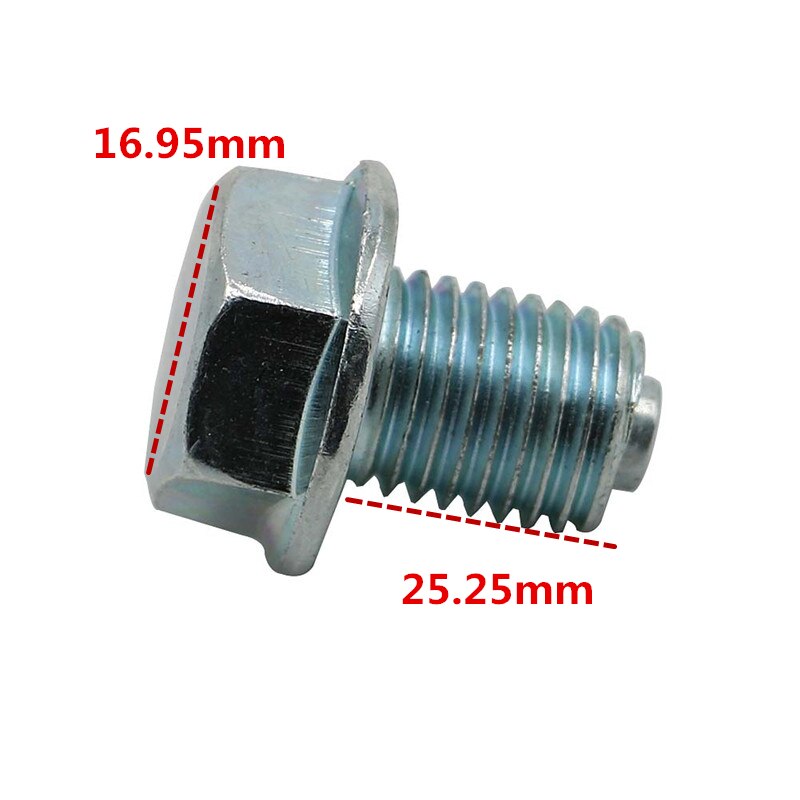 M12 * 1.5 Motorcarter Magnetische Olieaftapplug Bo... – Vicedeal