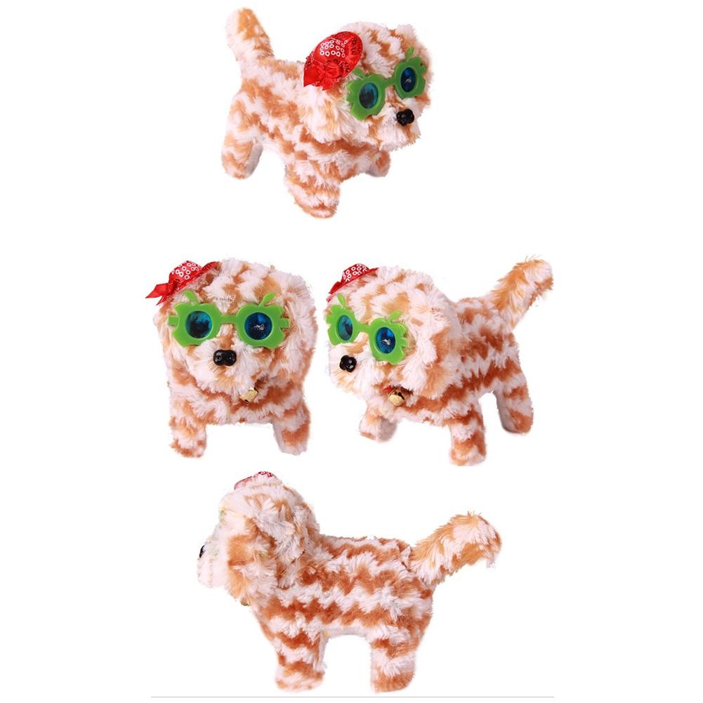 RCtown Interesting Electric Stuffed Striped Toy Do... – Grandado