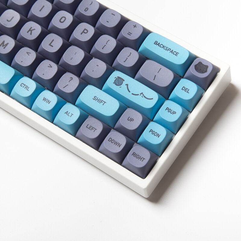 1 Set Ma 9Mm Keycap Blauwe Kat Thema Key Caps Voor... – Vicedeal