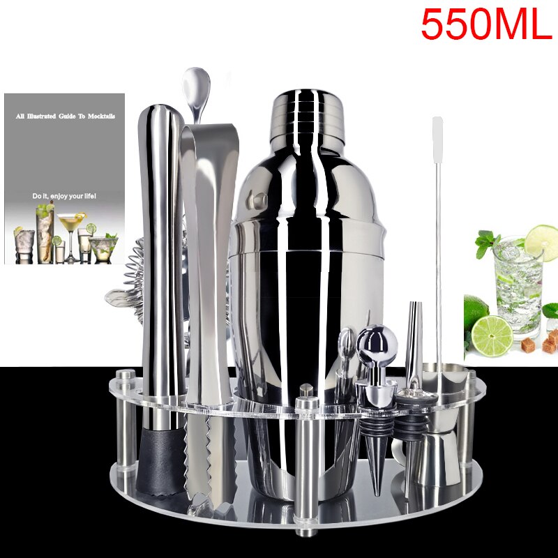 Bartender Kit: 1-12Piece Cocktail Shaker Set with ... – Vicedeal