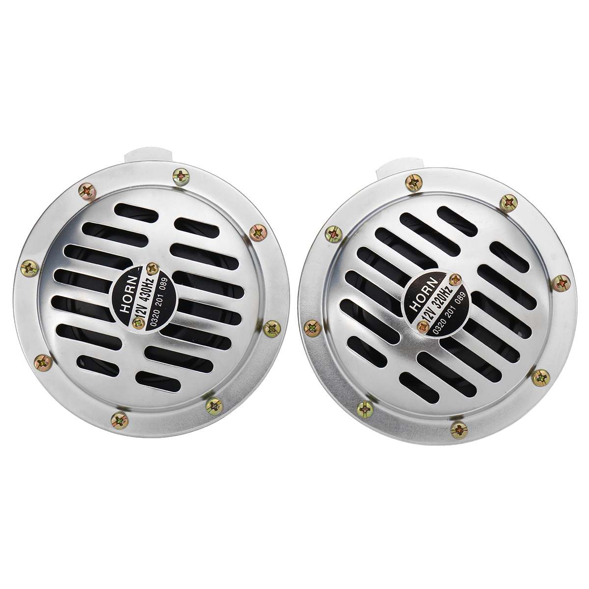 Stainless Steel 12V 115DB Chrome Car Horn Grill Mo... – Grandado