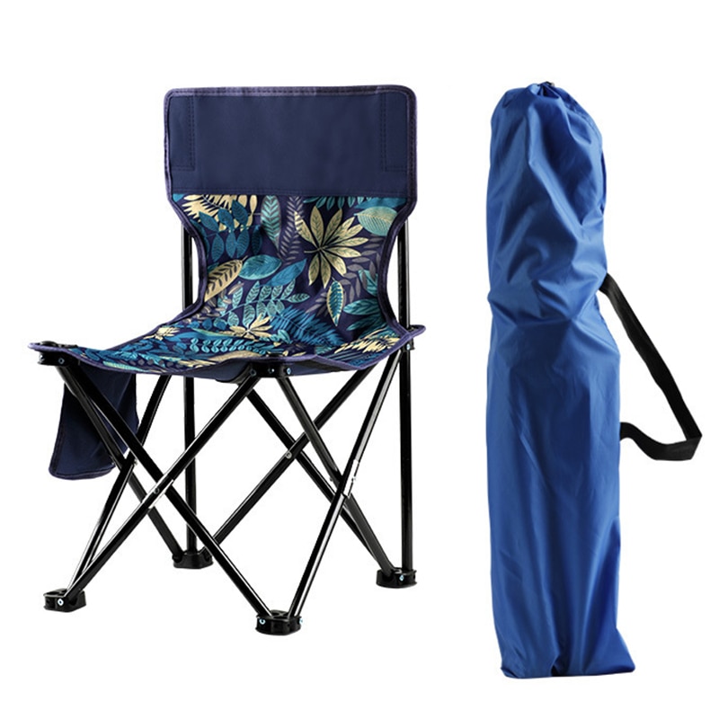 Folding Chair Outdoor Portable Stool Oxford Cloth ... – Grandado