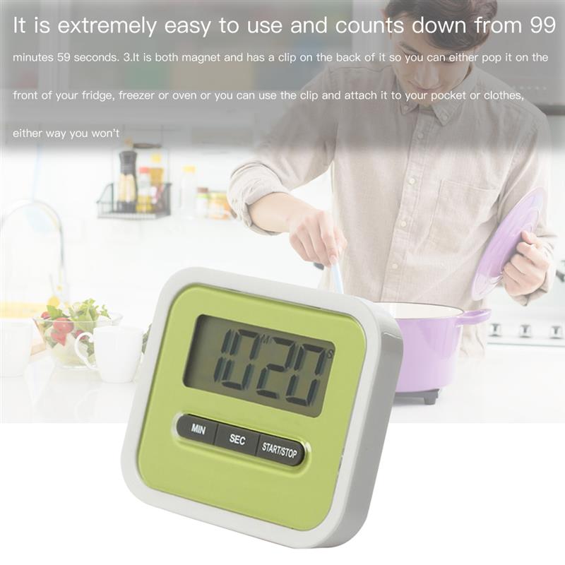 Keuken Timer Digitale Countdown Koken Timer Draagb... – Grandado