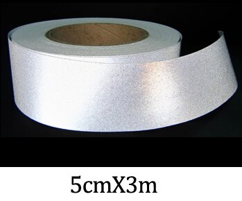 Reflective Safety Warning Bright Silver Flash Fabr... – Vicedeal