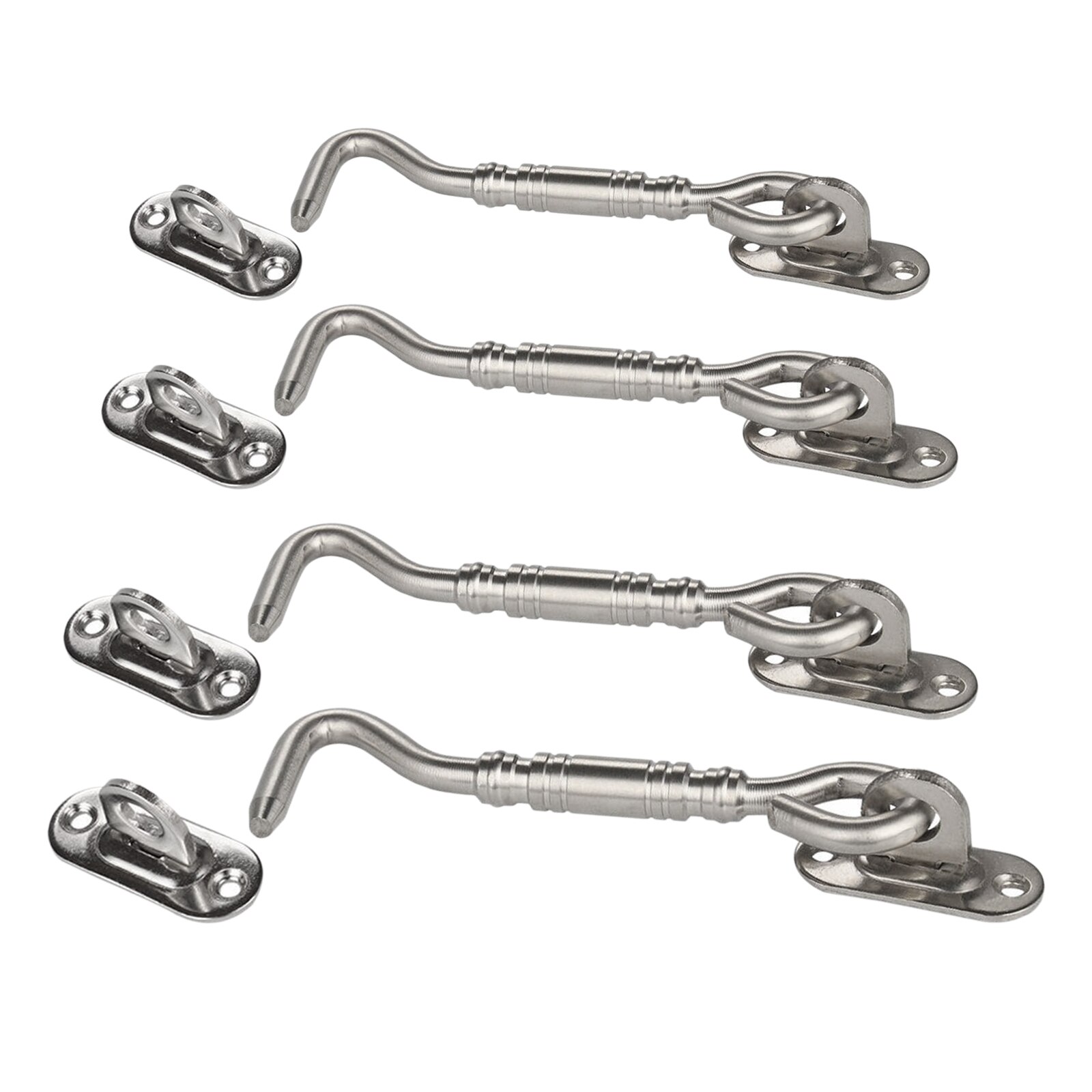 4 size EXTERIOR OUTDOOR USE Steel Cabin Hook and E... – Grandado
