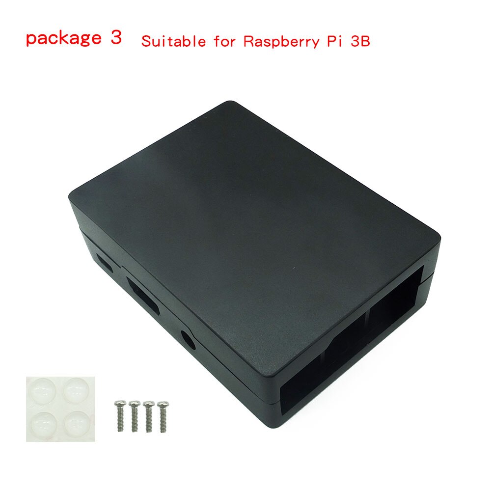 Raspberry Pi 4 Model B Aluminium Zwart Zilver Case... – Vicedeal
