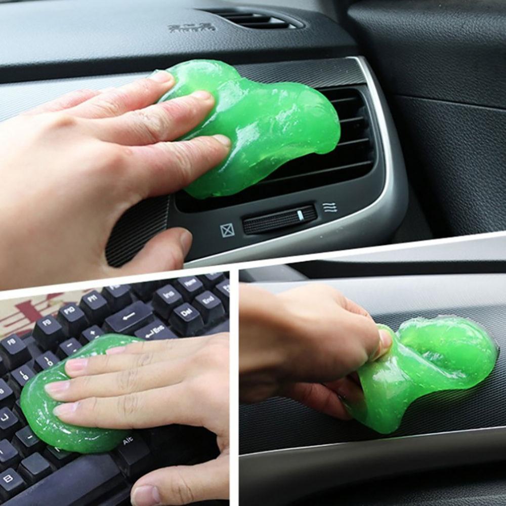 60% Car Air Vent Keyboard Dust Cleaner Soft Gel Gu... – Grandado
