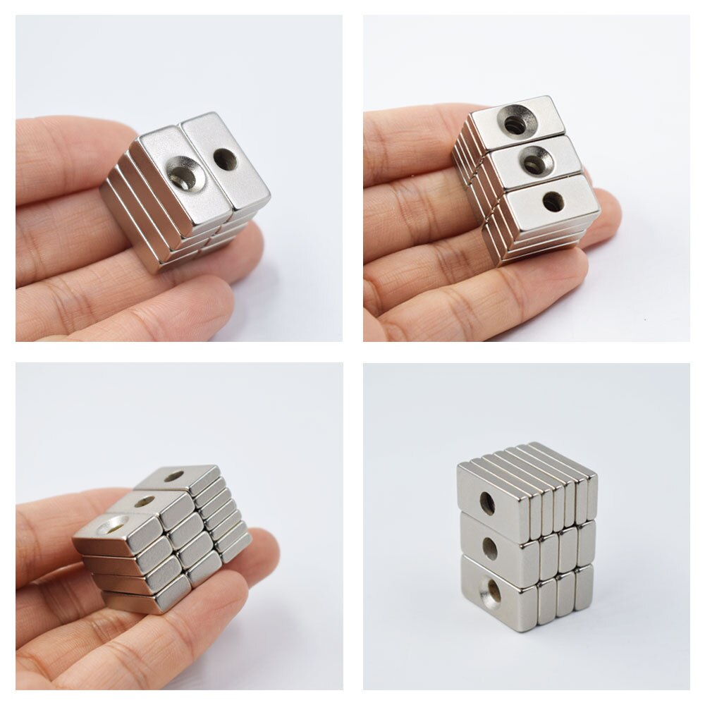 Neodymium magnet L20 - L30 mmwith hole Rare Earth ... – Vicedeal