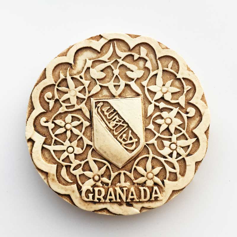Granada Spain World Heritage Alhambra Carved Fridg... – Grandado