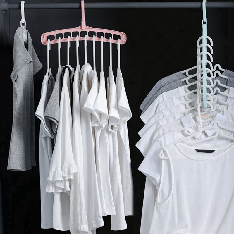 Multifunctional 360 Rotating Arc Hanger Nine-hole ... – Grandado