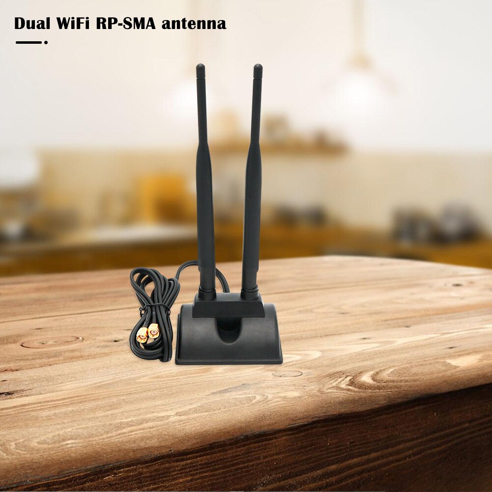 Dual Band WiFi Router Dual RP-SMA Male Signal Boos... – Vicedeal