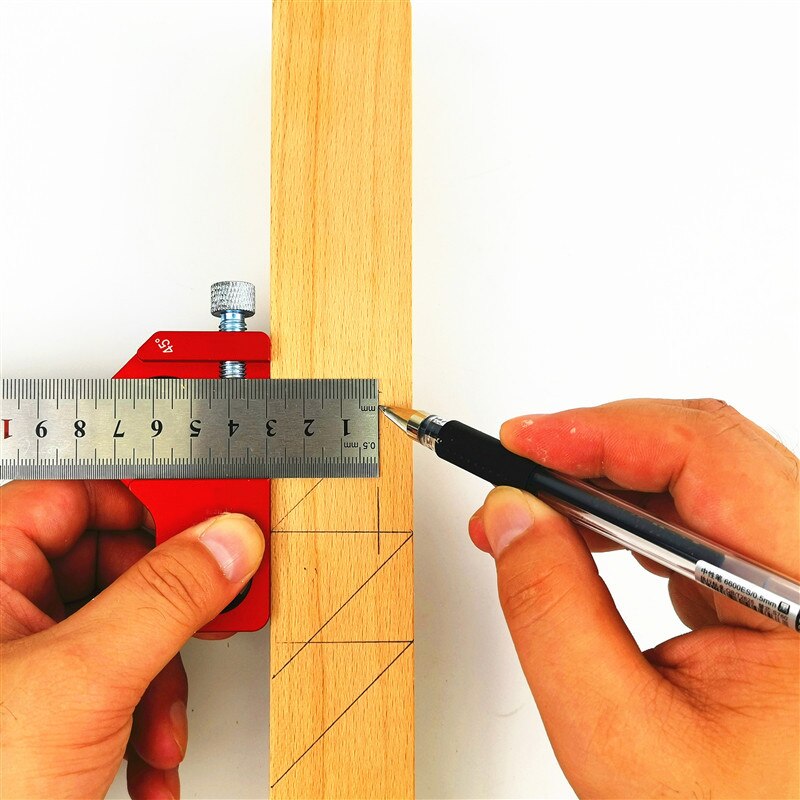 30cm Angle Scribe Stainless Steel 45 Degree Line S... – Grandado