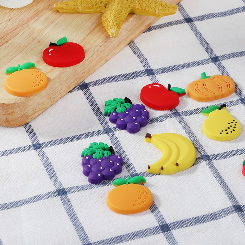 10Pcs Fruit Fridge Magnets DIY Parts For Kids Smal... – Grandado
