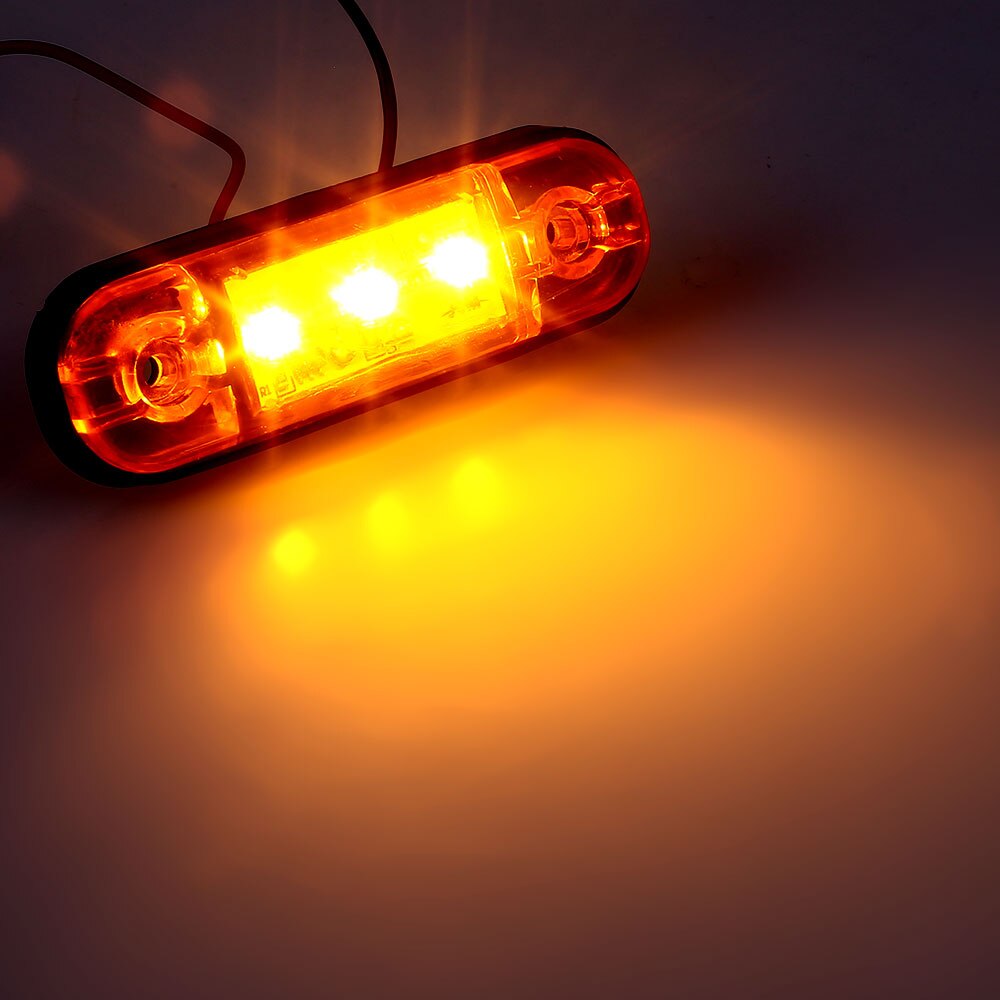 DC12-24v 3 Led Marker Light Waarschuwingslampje Vo... – Vicedeal