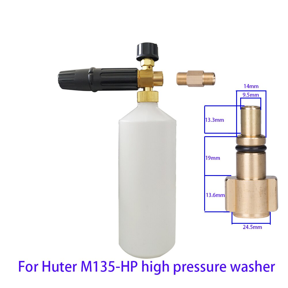 Hoge Druk Messing Sneeuw Foam Lance Foam Gun 1000M... – Grandado