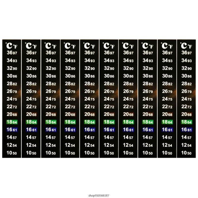 Stick On Thermometer Strips Vertical Stickers Digi... – Vicedeal