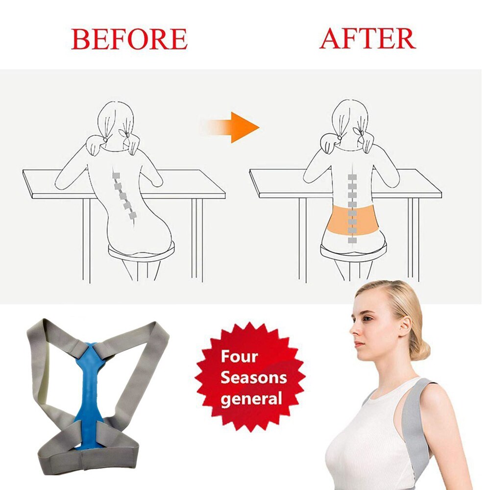 Verstelbare Sleutelbeen Houding Corrector Terug Sp... – Vicedeal