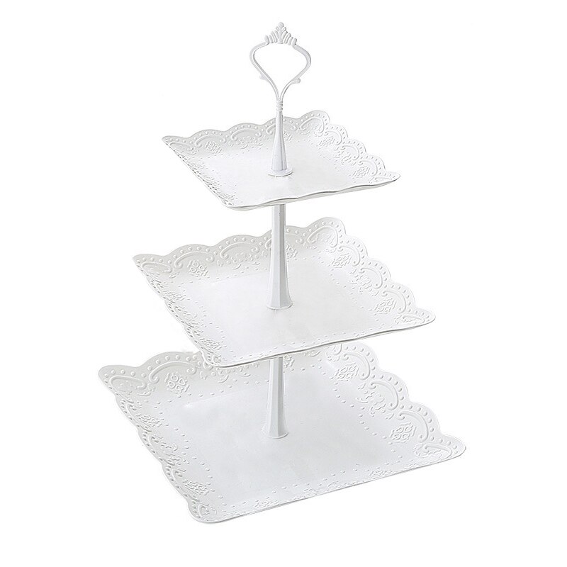 Europe Tray Plastic Serving Platter Cake Stand Tra... – Vicedeal