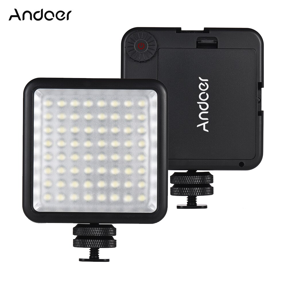 Andoer 64 LED On Camera Video Light Portable Mini ... – Grandado
