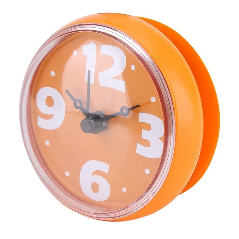 JHD-Waterproof Shower Clock Round Face Diameter 7C... – Grandado