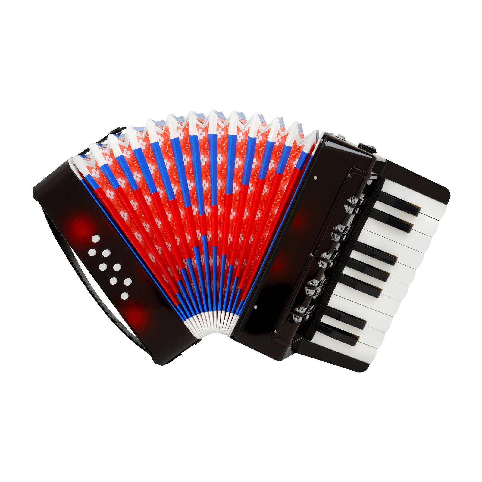 Mini 17-Key Piano Durable 8 Bass Accordion Educati... – Grandado
