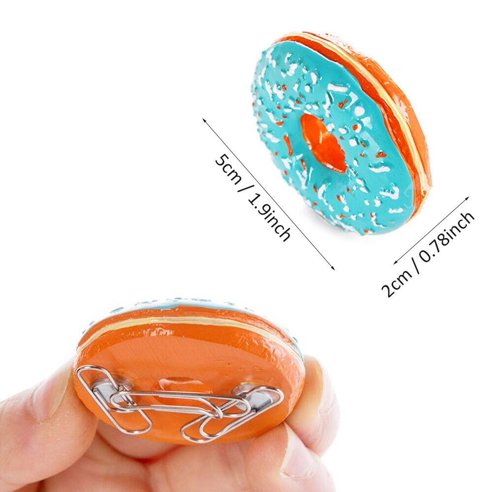 2PCS Cute Sweet Donut Doughnut Fridge Message Magn... – Grandado