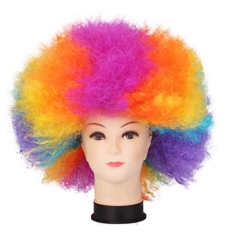 adultes enfants fête Clown chapeaux bouclés cirque... – Grandado