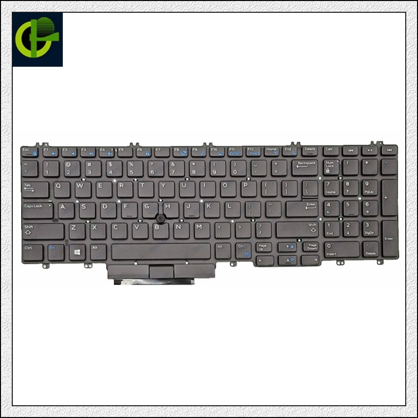 English / Russian Backlit Keyboard for Dell Precis... – Grandado