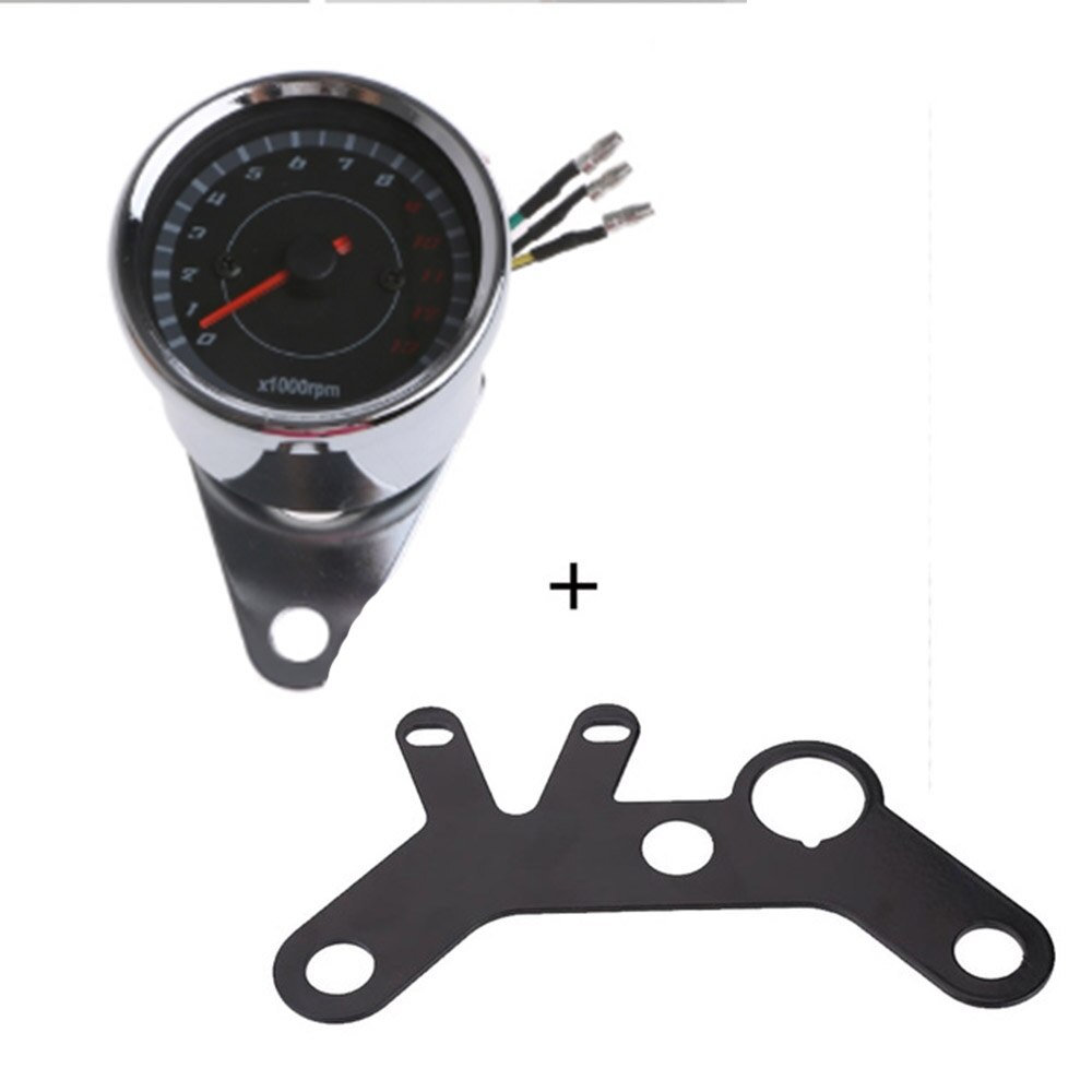 12V Universal Motorcycle Tachometer Tacho Gauge Sp... – Vicedeal