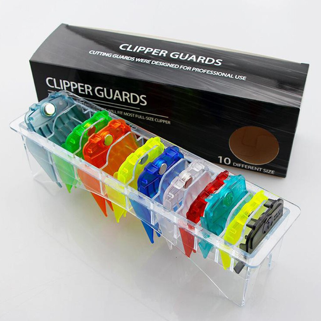 10Pcs Assorted Hair Clipper Guards Guide Limit Com... – Vicedeal