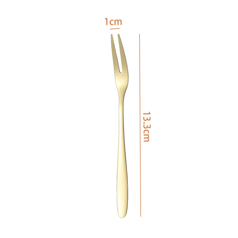 Multi Purpose Dessert Fruit Fork stainless steel H... – Vicedeal