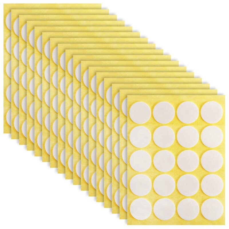 800 Stuks Kaars Lont Stickers Dubbelzijdig Klevend... – Vicedeal