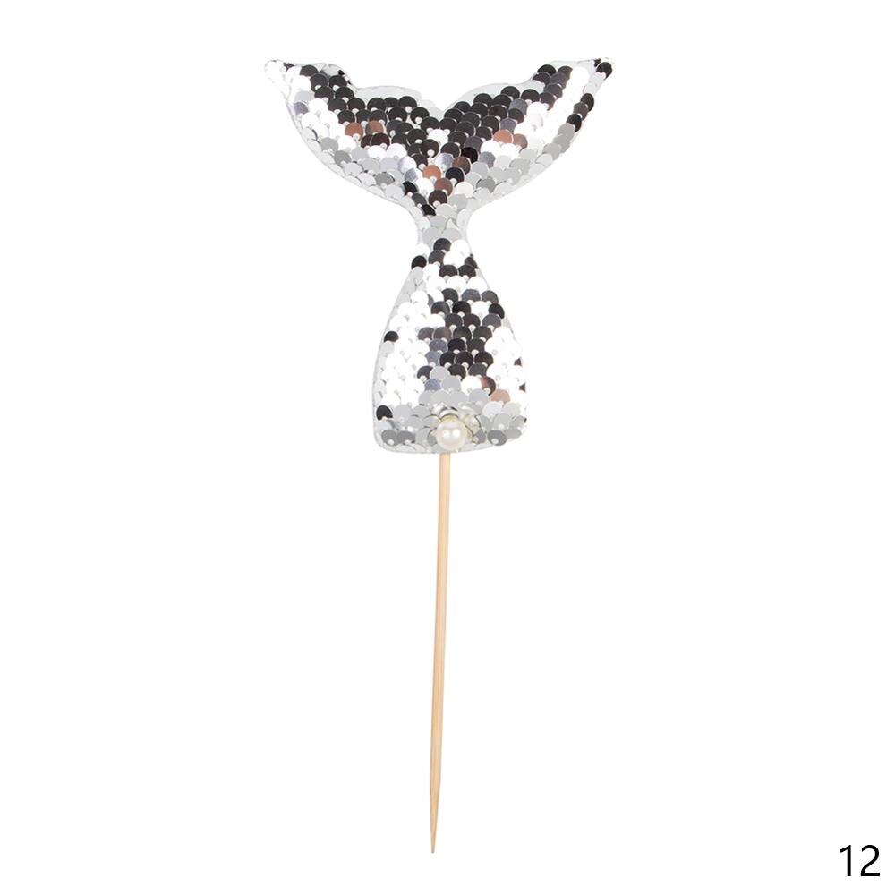 Sequin Mermaid Tail Cake Topper Oceaan Mermaid The... – Vicedeal