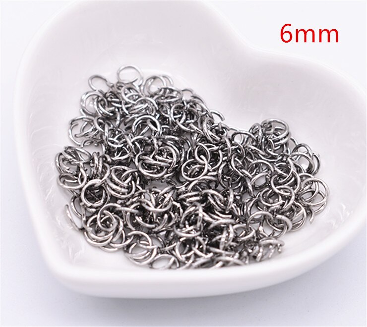 200pcs 3/4/5/6/7/8/10mm Stainless Steel Connection... – Grandado