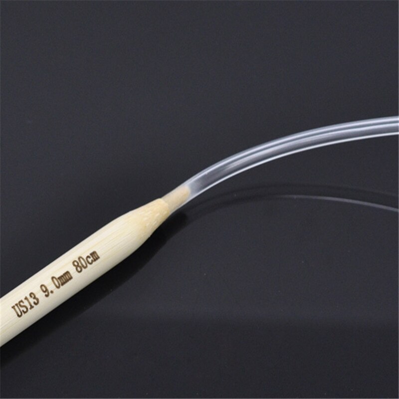 9mm Bamboo Circular Knitting Needles Transparent T... – Vicedeal
