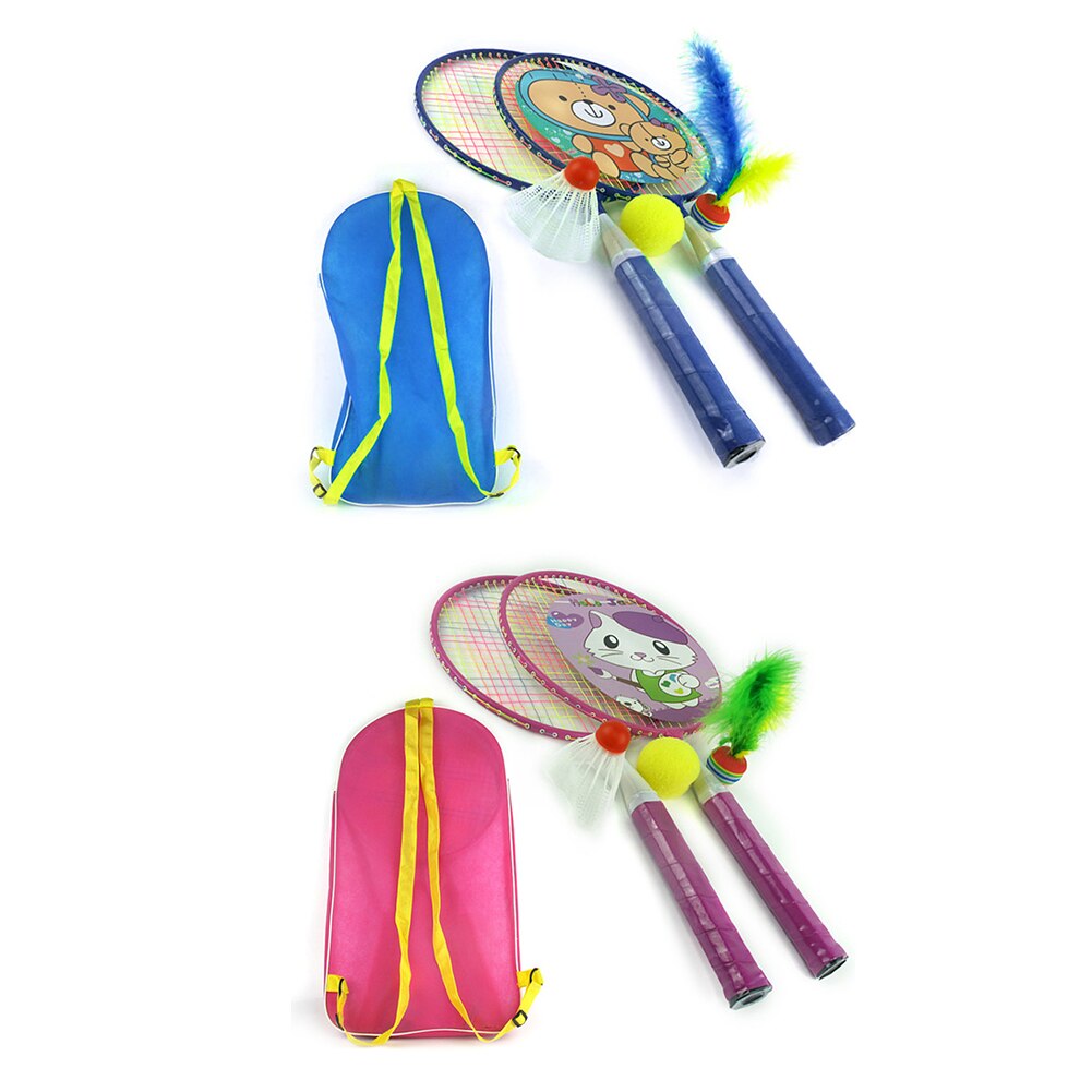 Shuttle Racket Met Badminton Bal Draagtas Indoor O... – Grandado