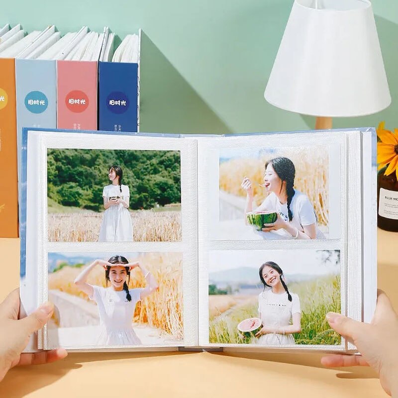 6-inch 100 Pockets Large Capacity Photo Album Book... – Grandado