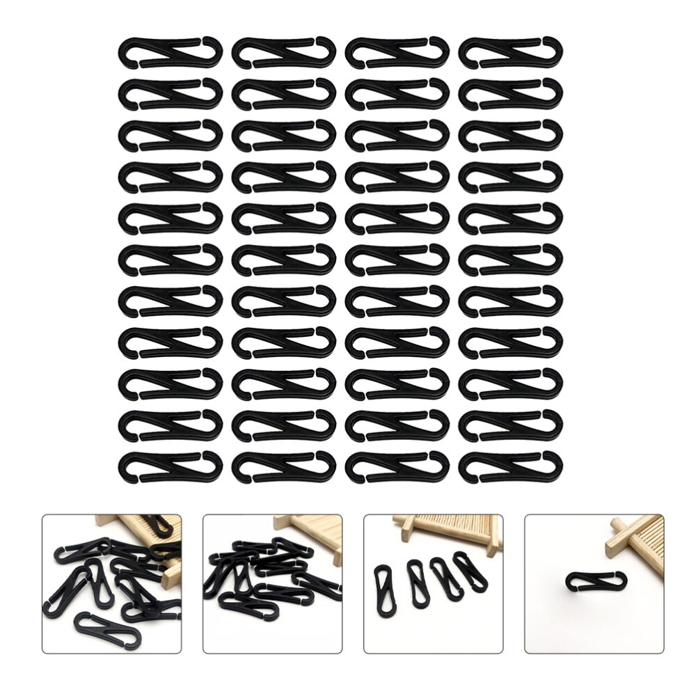 100Pcs Diy Plastic Haak Masker Touw Opknoping Hake... – Grandado