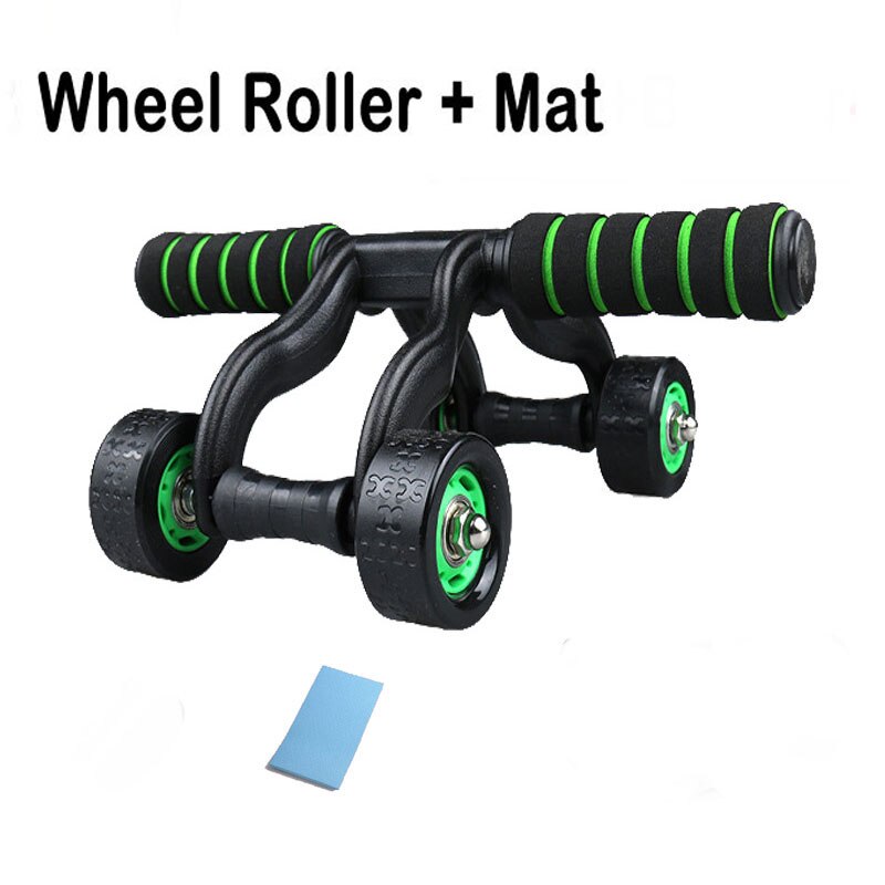 Ab Roller 4 Wheel Power Buik Wiel Roller Trainer V... – Grandado