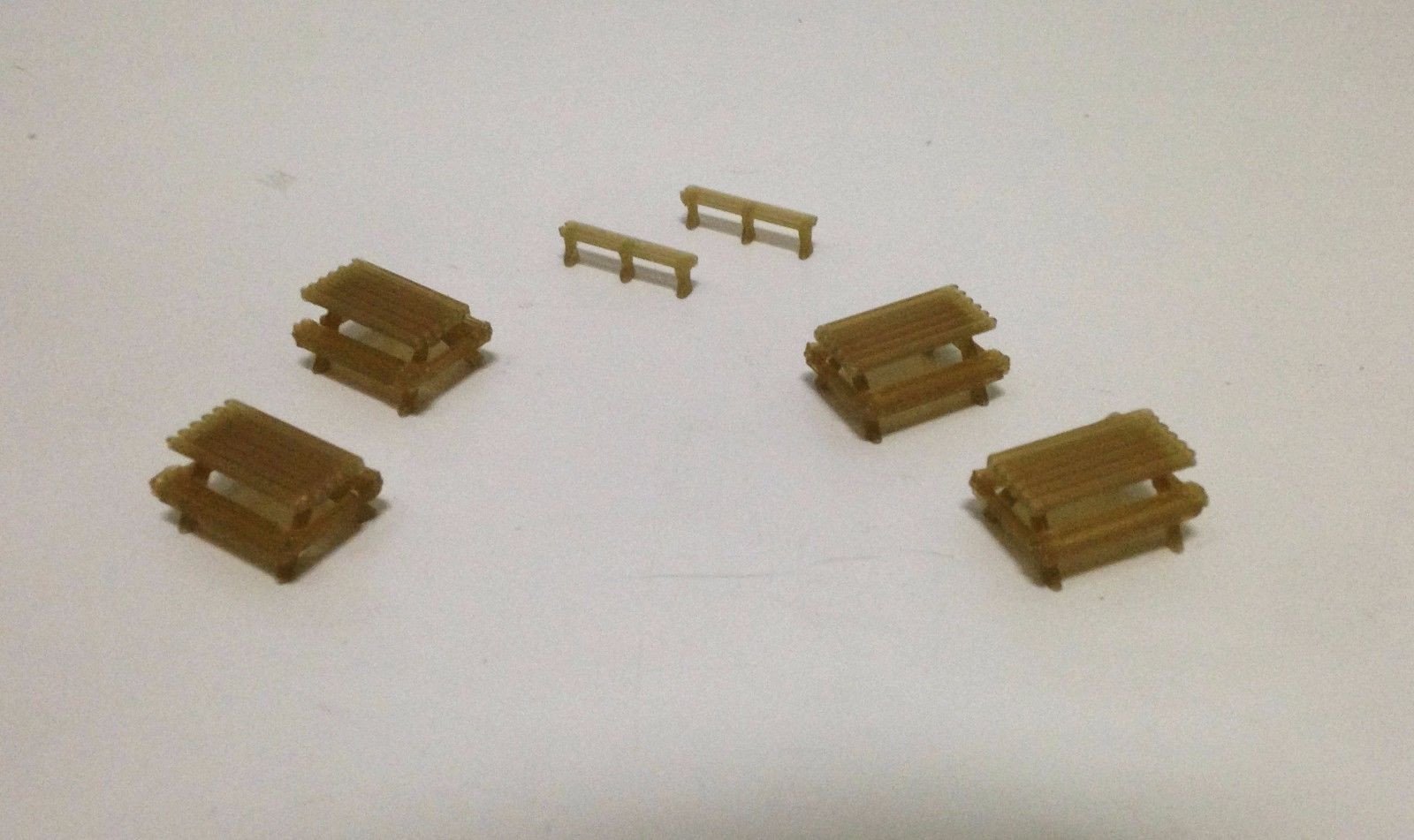 Outland Models Park / Garden Picnic Table x4 and B... – Vicedeal