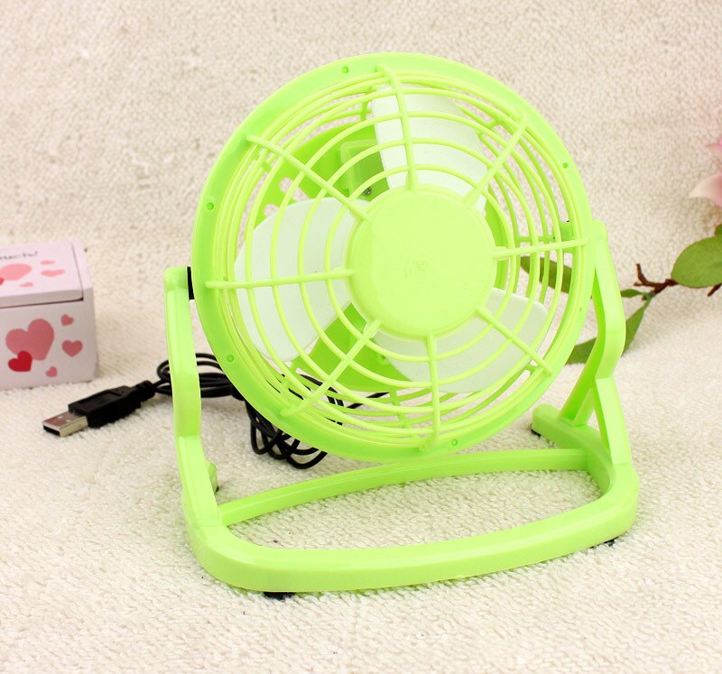 4 Inch USB Fan Office Desktop Plastic Small Fan Mi... – Grandado