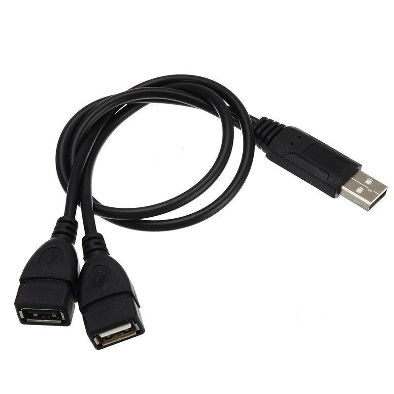 USB 2.0 Male To 2 Dual USB Female Jack Splitter Hu... – Grandado