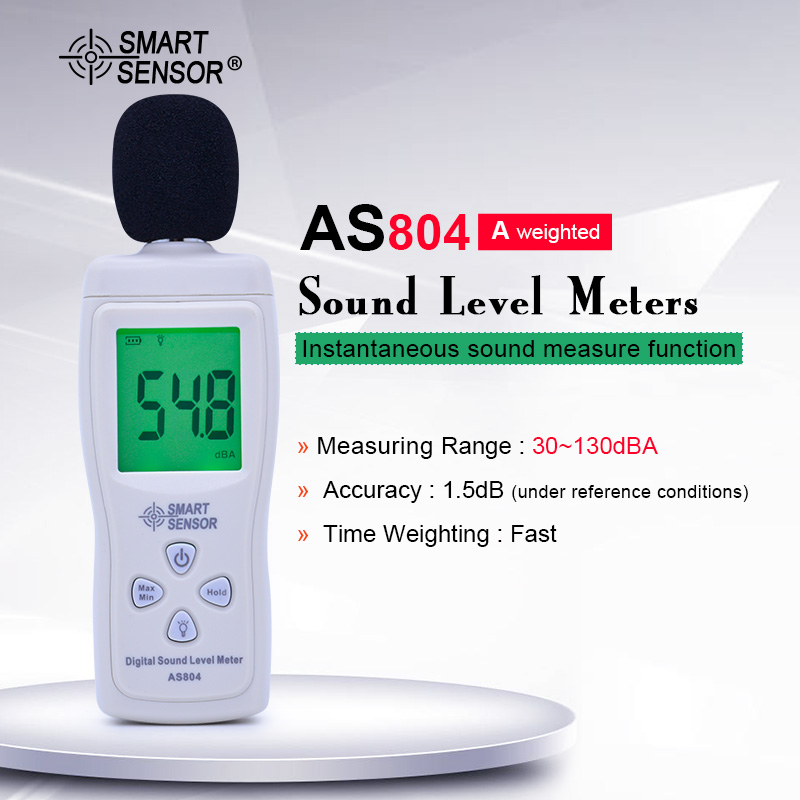 SENSOR inteligente AS804 medidor de nivel de sonid... – Grandado
