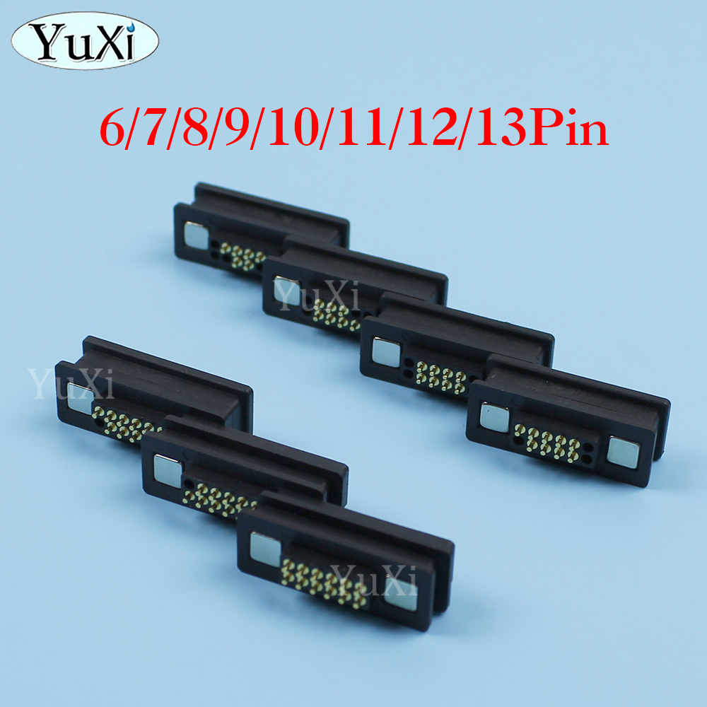 1Pair Waterproof Magnetic Pogo Pin Connector 6Pin ... – Grandado