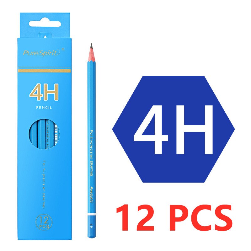 12 pcs/box pencil 2B to 14B Full range of art penc... – Grandado