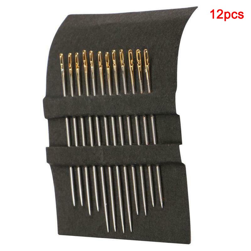 Self-threading Needles 3 Sizes Gold Tail Blind Nee... – Vicedeal